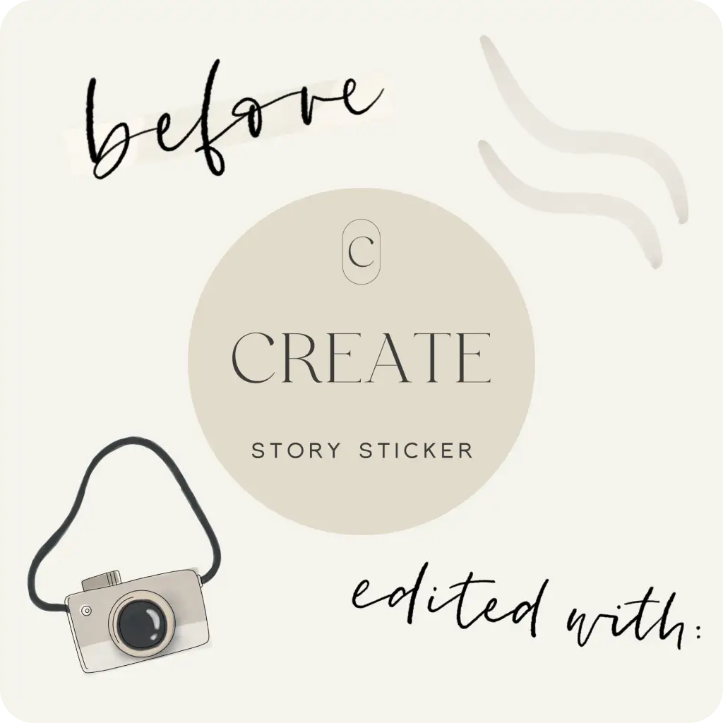 Story Sticker - CREATE - CREATE by Ana Johnson